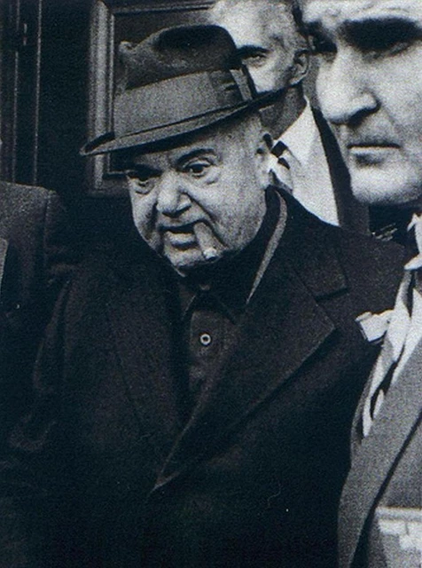 NEW YORK GANGSTER, Mobster FAT TONY SALERNO Glossy 8x10 Photo Mob Print ...