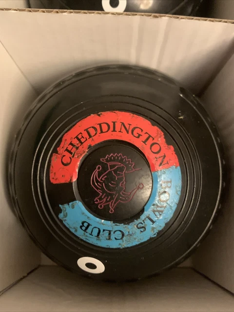 ALMARK COMMANDER LAWN Bowls x4 Size 5m V Good Condition Boxed Black £75 ...