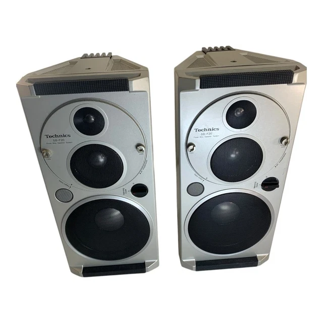 TECHNICS SB-F20 DISC Speakers System Air Suspension HiFi Stereo 3 Way ...