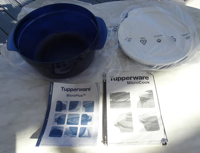 TUPPERWARE MICRO COOK micro plus Kasserolle Mikrowellen Gefäß 1,5 L ...