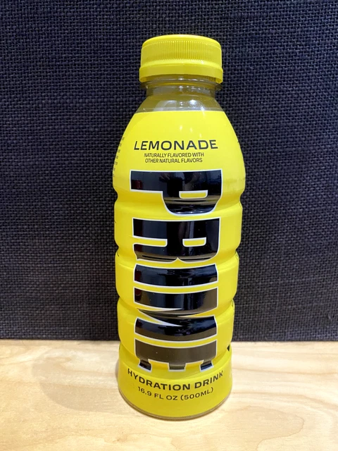 PRIME HYDRATION ENERGY Drink 500ml by Logan Paul & KSI - LEMONADE - 1 ...