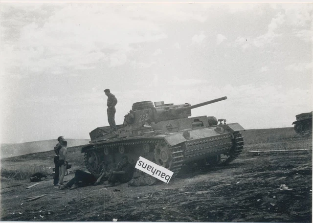 REPRO FOTO PANZER Tank 14. Panzer-Division Wehrmacht (90er Jahre ...
