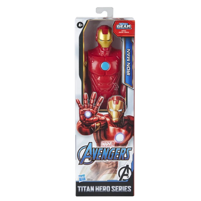 AVENGERS IRON MAN Blast Engrenage Titan Hero Series Figurine Hasbro EUR ...