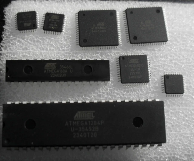 ATMEGA48A- ATMEGA64L-ATMEGA128-ATMEGA168A -ATMEGA328U -Atmega1284PU, Atmega8515 EUR 6,10 ...