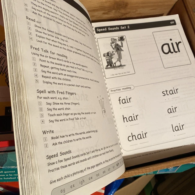 READ WRITE INC Phonics Speed Sounds Lesson Plans by Ruth Miskin (Spiral ...