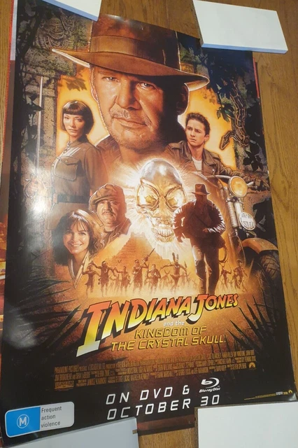 INDIANA JONES 4 The Kingdom Of The Crystal Skull 2008 Australia DVD ...
