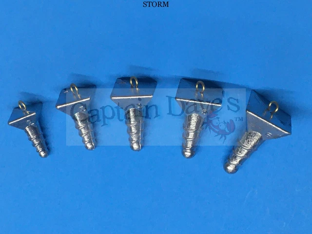 STORM PYRAMID SURF Sinkers sizes 2-3-4-5-6 (You Choose or Mixed) 5 ...