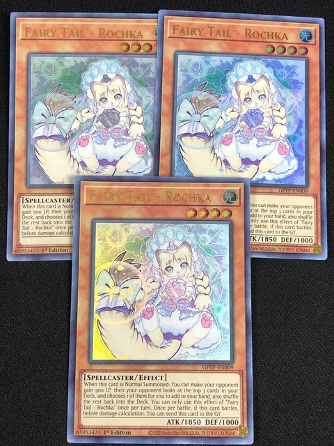 YUGIOH FAIRY TAIL Rochka Gftp-En009 1Er Ultra X3 (Nm) EUR 3,30 ...