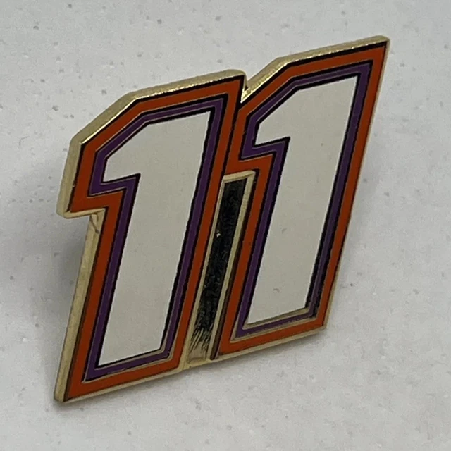 DENNY HAMLIN #11 NASCAR Racing Race Car Driver Enamel Lapel Hat Pin ...