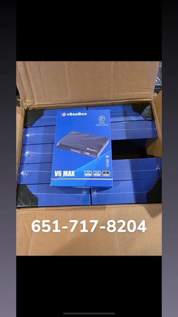 VSEEBOX V6 MAX Android 14 TV Box 2026 EUR 314,98 - PicClick IT