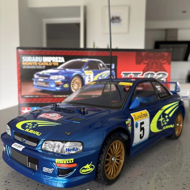 TAMIYA RALLY SUBARU Impreza Monte-Carlo '99 (58631) New Built Never Run ...