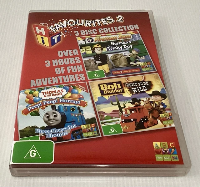 HIT FAVOURITES 2 Region 4 DVD 3 Disc Collection Bob Thomas Norman ABC ...