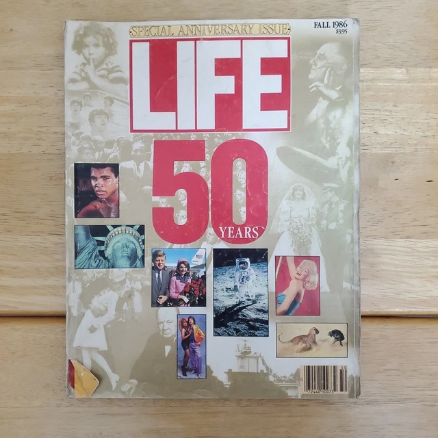 LIFE MAGAZINE SPECIAL Anniversary Issue 50 Years Fall 1986 Vintage £27. ...