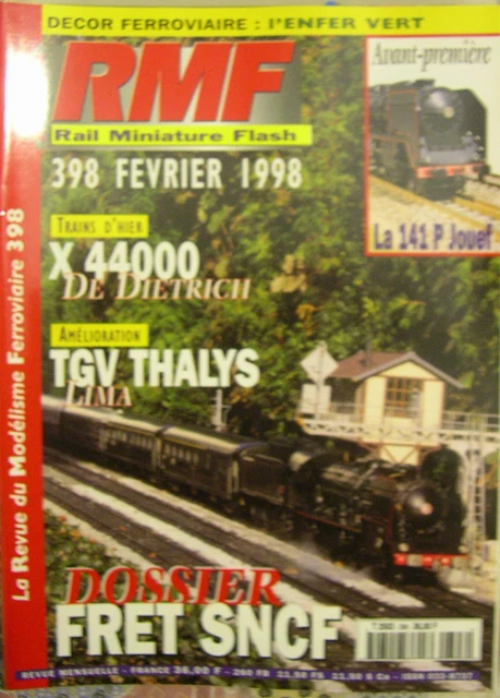 REVUE RMF RAIL Miniature Flash N° 398 Fevrier 1998 .584. EUR 4,00 - PicClick FR