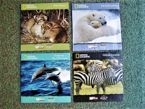 NATIONAL GEOGRAPHIC TOTALLY Wild Collection of 13 DVDs £9.99 - PicClick UK