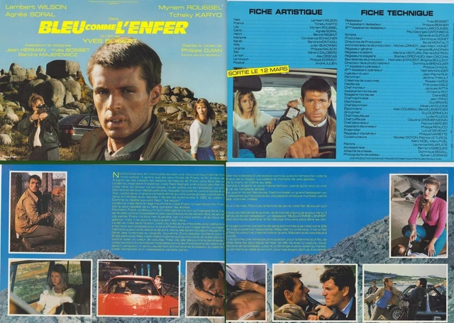 DOSSIER DE PRESSE - BLEU COMME L'ENFER -Lambert WILSON - Yves BOISSET ...