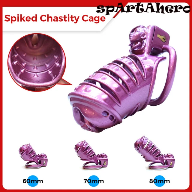 SPIKED CAGE MALE Chastity Devices Binding Slave Ring Torture £47.42 ...