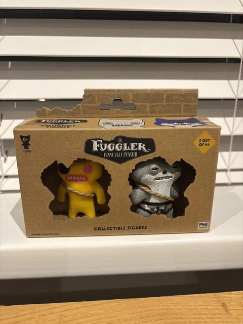 FUGGLER FUNNY UGLY Monster Collectible Figures 2-Pack 6.5cm £16.15 ...