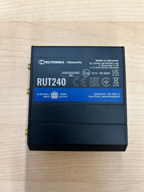 TELTONIKA 4G-RUT240 COMPACT Industrial 4G LTE Router UK £40.00 ...