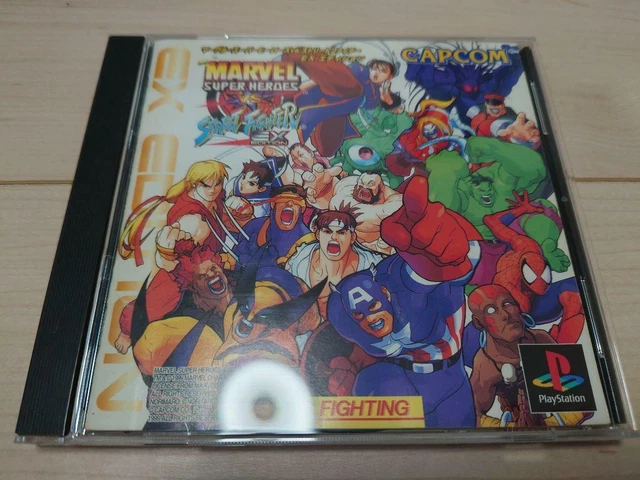 PS1 MARVEL SUPER Heroes vs Street Fighter EX Edition CAPCOM Playstation 1 EUR 68,42 - PicClick FR