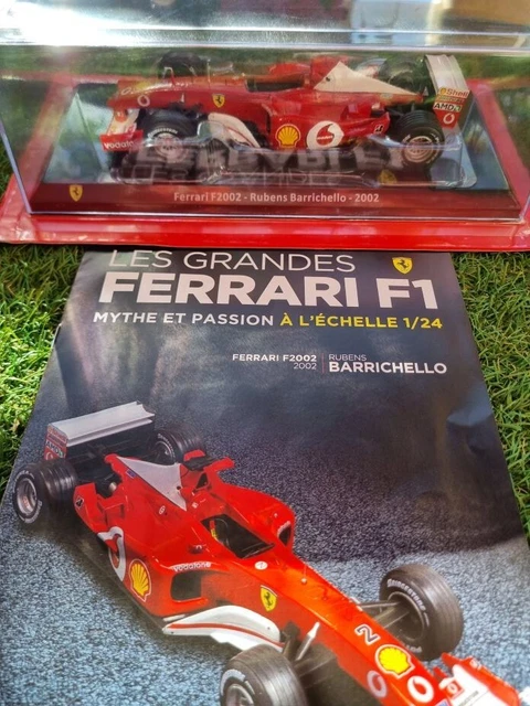 COLLECTION FERRARI F1 - Ferrari F2002 - R.Barrichello - 1/24 Altaya ...