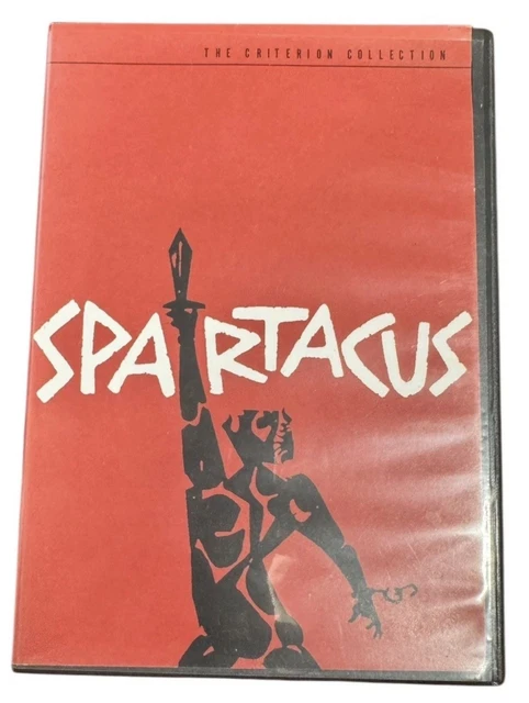 SPARTACUS THE CRITERION Collection DVD Stanley Kubrick Kirk Douglas 2 ...