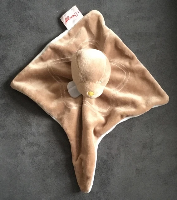 DOUDOU PHOQUE OTARIE marron bleu écharpe Bengy EUR 6,00 - PicClick FR