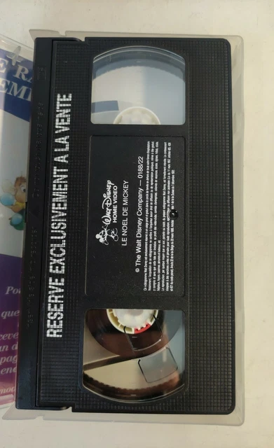 VHS MICKEY'S CHRISTMAS Walt Disney Mini Video Cassette 1992 $15.82 ...