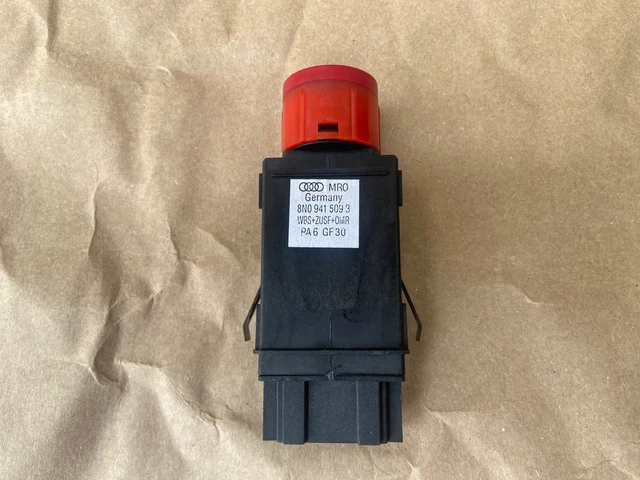 AUDI TT 8N / Mk1 Hazard Warning Light Switch / Relay 8N0941509B £39.16 ...