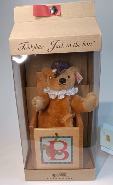 STEIFF TEDDYBÄR, JACK in the Box, 2003, limitiert, neuwertig(FL) EUR ...