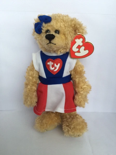 TY RARE ATTIC Treasures | Tyra The Cheerleader | Retired Vintage Plush ...