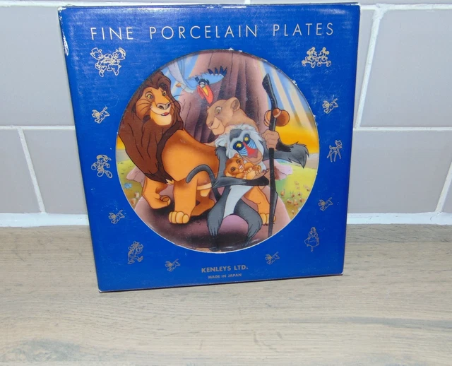 DISNEY CARTOON CLASSICS Collectable Plate- Lion King - Kenleys *New in ...