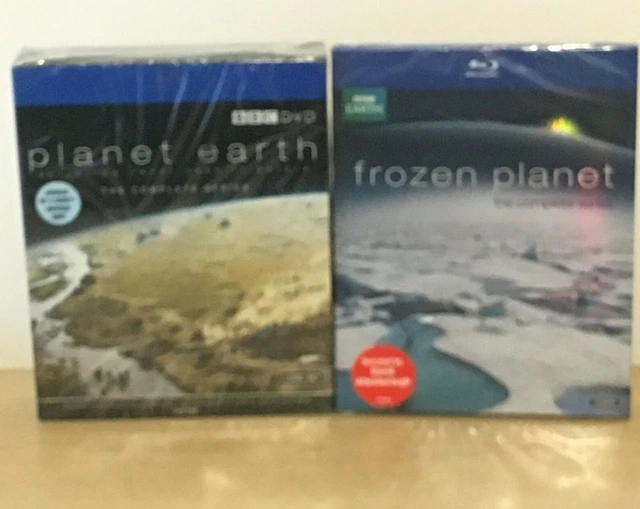 DAVID ATTENBOROUGH PLANET Earth & Frozen Planet The Complete Series Blu ...