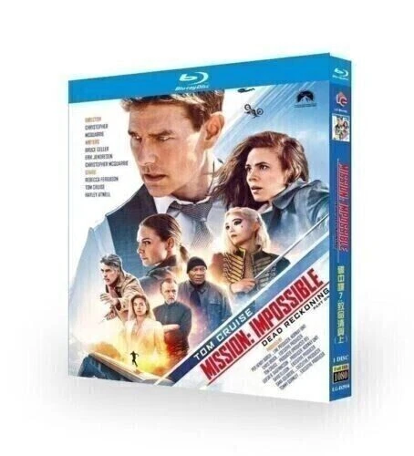 MISSION: IMPOSSIBLE:DEAD RECKONING Part One:2023 Blu-ray Movie BD 1-Disc Box Set $24.70 ...