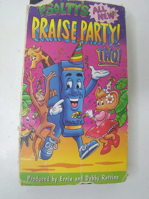 PSALTY'S PRAISE PARTY Two VHS Video Tape Ernie and Debbie Rettino ...