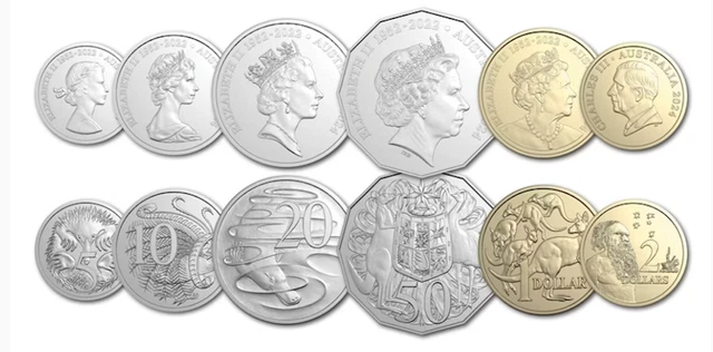 2024 ROYAL AUSTRALIAN Mint Coin Set - Change of Monarch - King Effigy ...