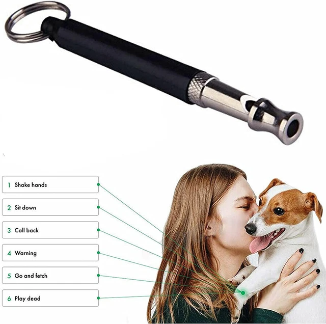 DOG CLICKERS WITH Training Whistle Kit, Trasonic Silent Dog Whistle ...