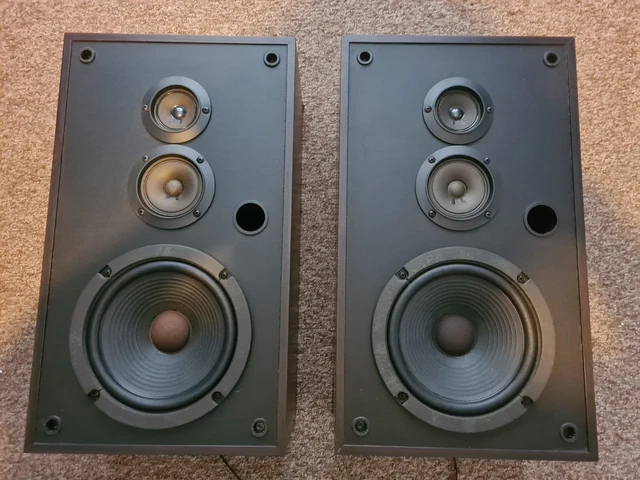 PIONEER CS-595 70W 3 Way Sub Floor Standing Speakers £59.99 - PicClick UK