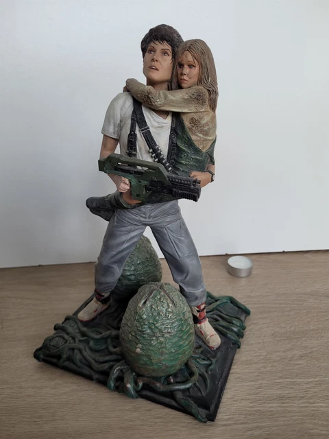 FIGURINE STATUE ALIEN ALIENS Ripley & Newt Giger Xenomorph sans ...