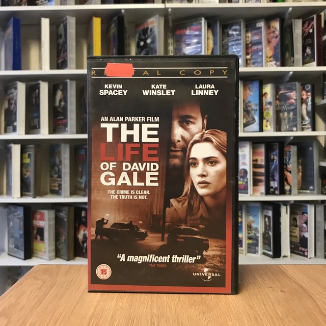 THE LIFE OF David Gale (VHS/SUR, 2003) Ex Rental Big Box £7.00 ...