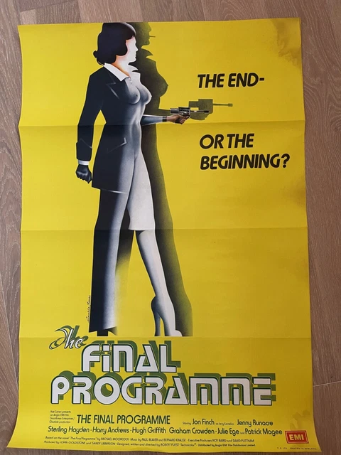 THE FINAL PROGRAMME 1973 Original British Science Fiction Film Poster £ ...