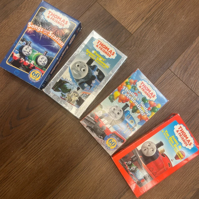 THOMAS TANK ENGINE & Friends VHS Lot of 4 (names Of Vhs In Description ...