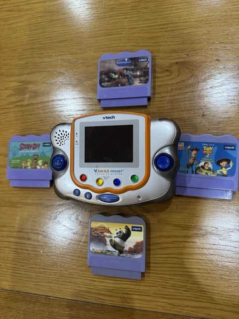 VTECH V SMILE TV Learning System Console With Controller & 2 Games ...