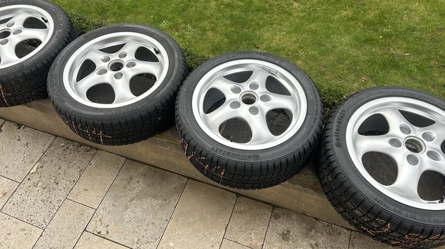 PORSCHE 993 964 911 928 968 Rims 7+8x17 ET70 CUP 2 II Wheels Rim Set ...