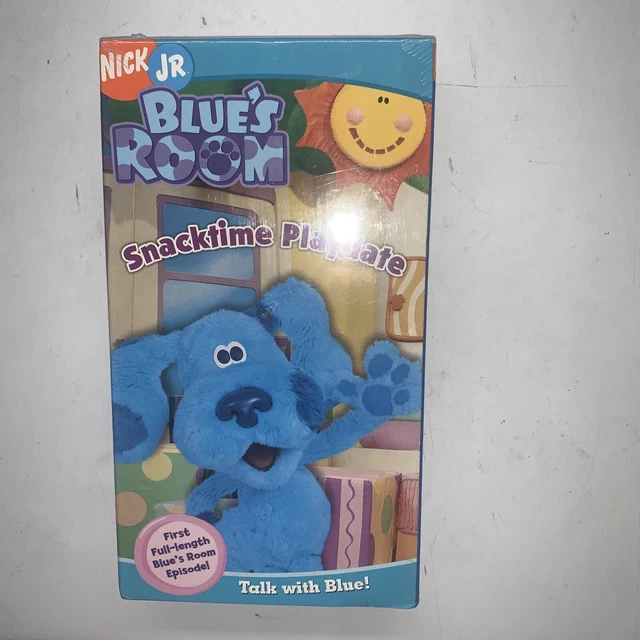 BLUE'S CLUES BLUE'S Room Snack Time Play date VHS Nick Jr. Sealed New ...