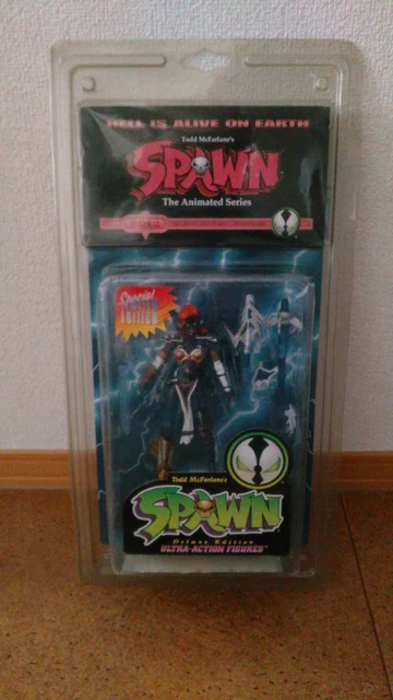 MCFARLANE TOYS SPAWN Angela Special Limited Edition Blue Variant Deluxe ...