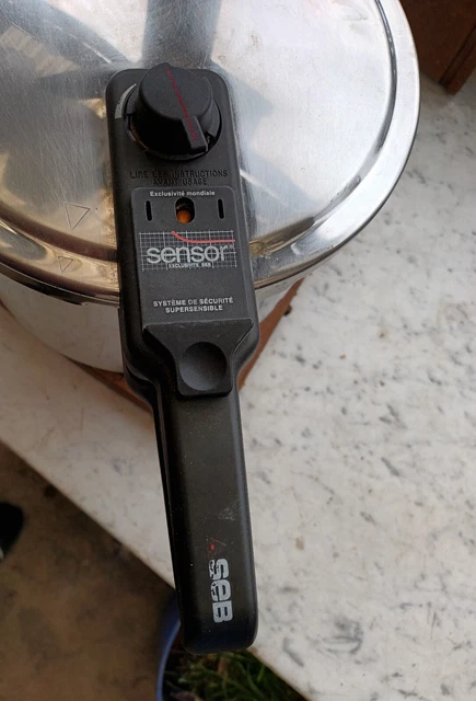 AUTOCUISEUR COCOTTE SENSOR SEB 8 litres inox EUR 45,00 - PicClick IT