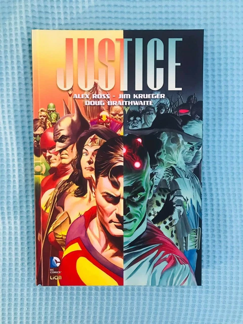 JUSTICE ABSOLUTE DC Comics Alex Ross LION PRIMA EDIZIONE RARO 2013 EUR ...