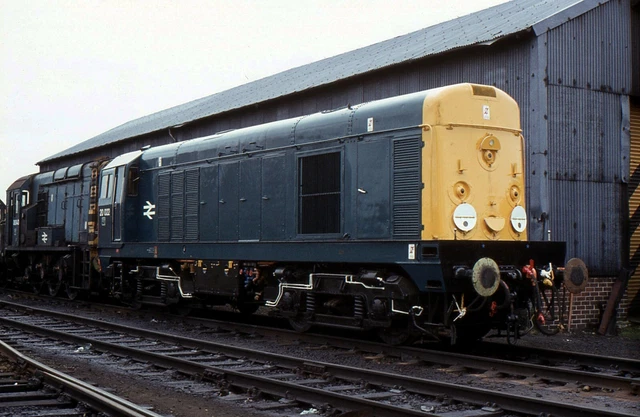 6X4 COLOUR RAILWAY photograph Class 20 20022 at Ayr 05.83 £1.00 ...