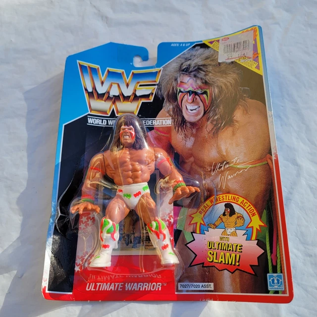 WWF WWE ULTIMATE Warrior Action Figure Wrestling Series 1990 Hasbro $160.58 - PicClick CA